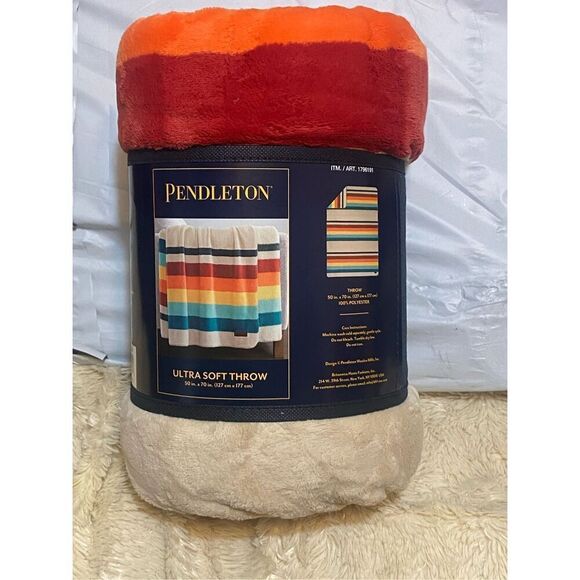 Pendleton | Bedding | Pendleton Ultrasoft Sherpa Fleece Plush Throw 5 X 70 Mount Foraker | Poshmark